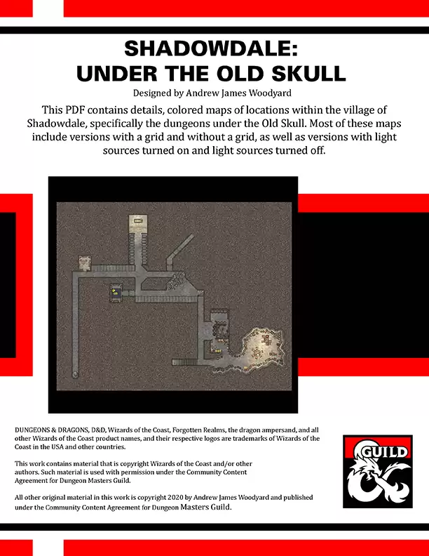 Shadowdale: Under the Old Skull - Dungeon Masters Guild | DriveThruRPG
