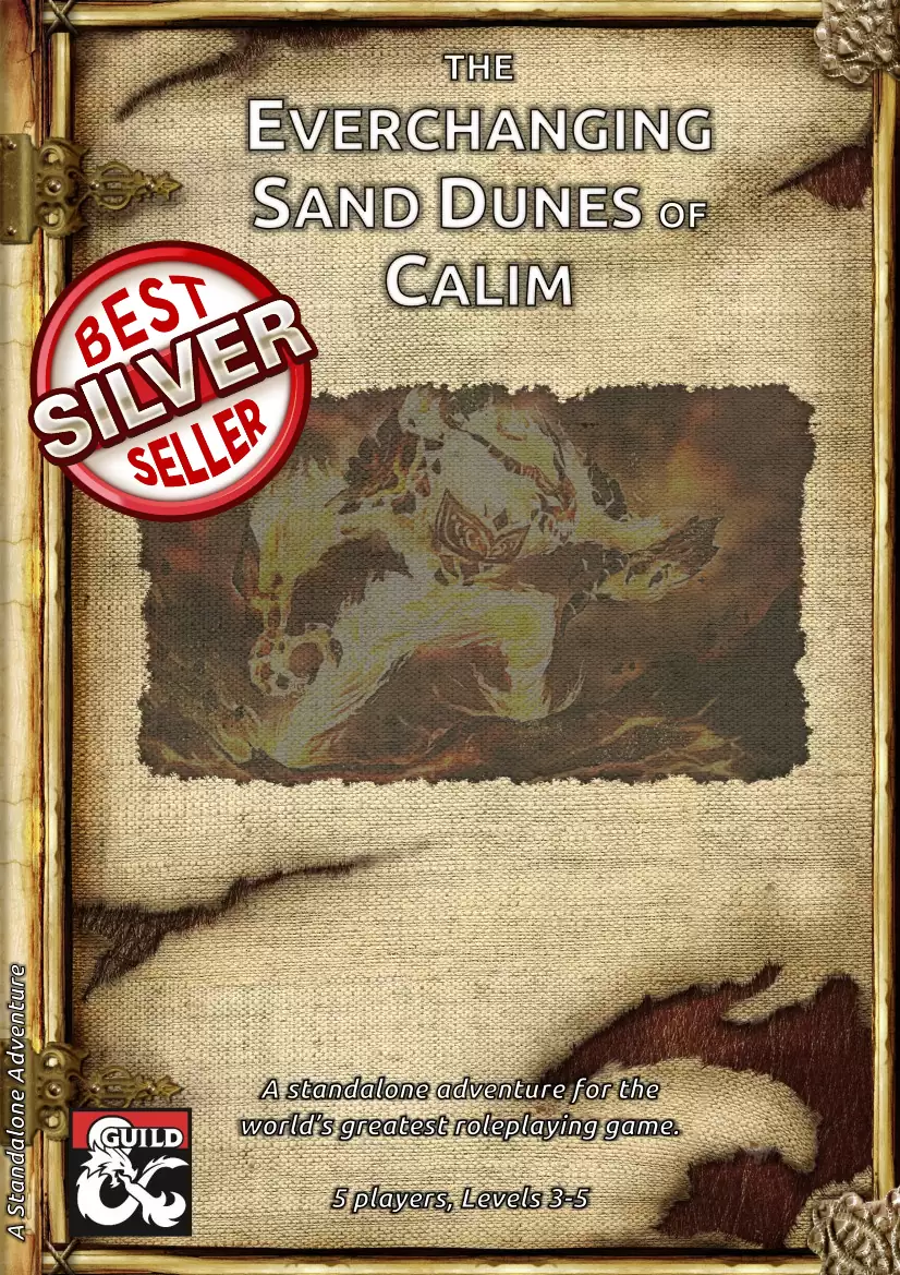 The Everchanging Sand Dunes of Calim - Dungeon Masters Guild | DriveThruRPG