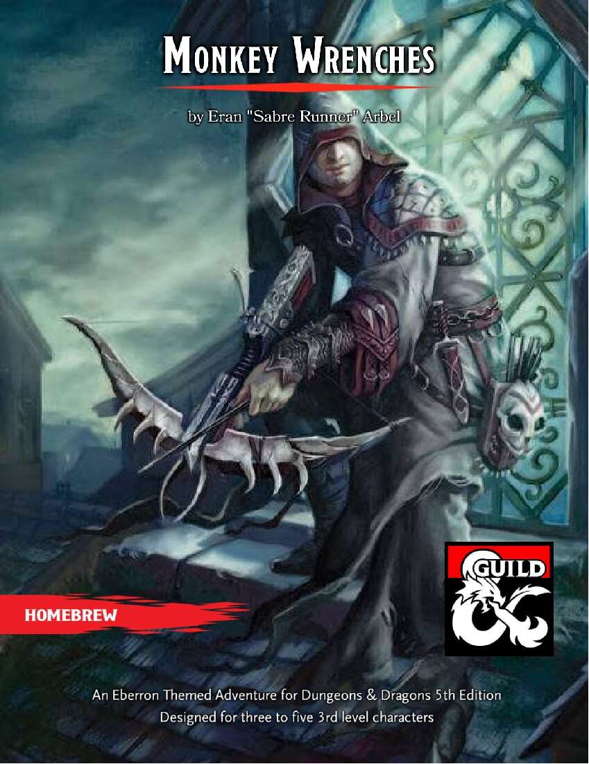 Monkey Wrenches - Dungeon Masters Guild | DriveThruRPG