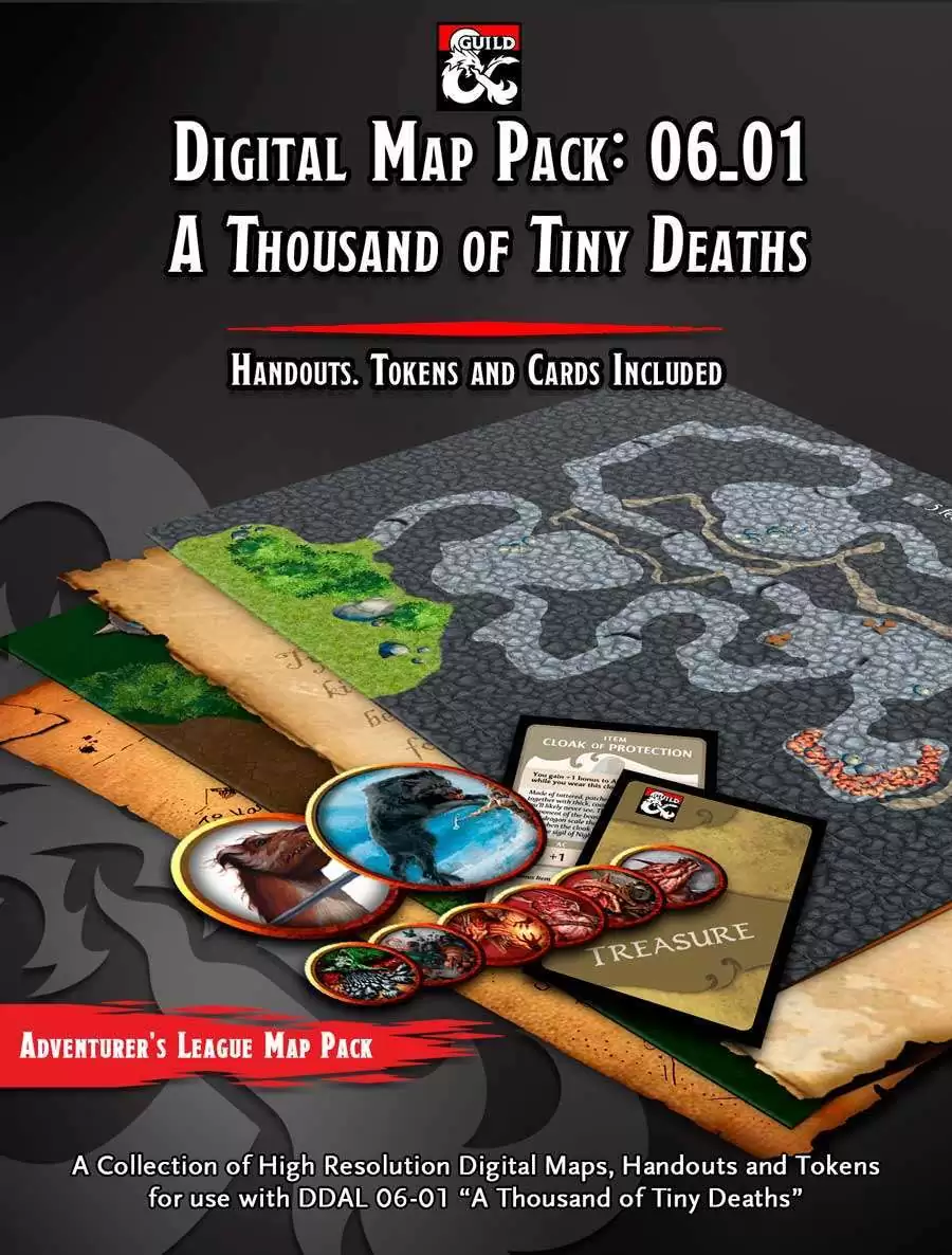 Digital Map Pack for Adventurers League DDAL 06-01 A Thousand of Tiny ...