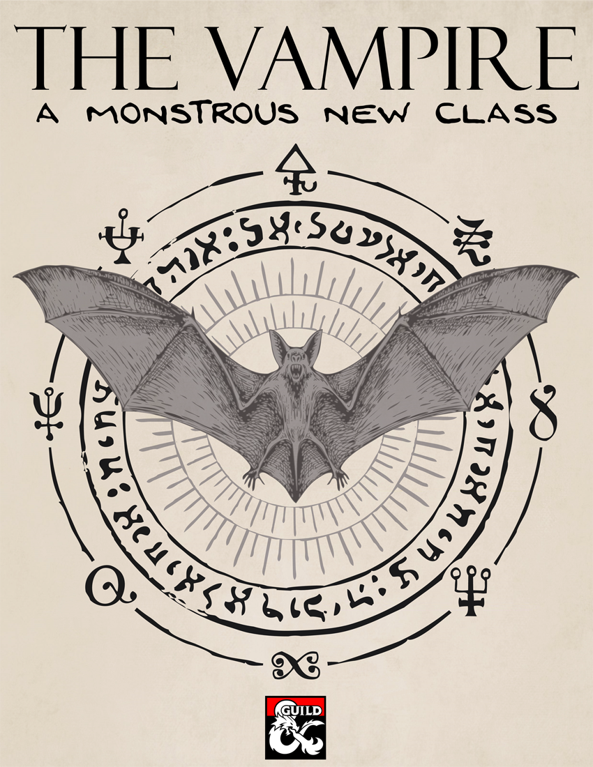 The Vampire Class - Dungeon Masters Guild | DriveThruRPG