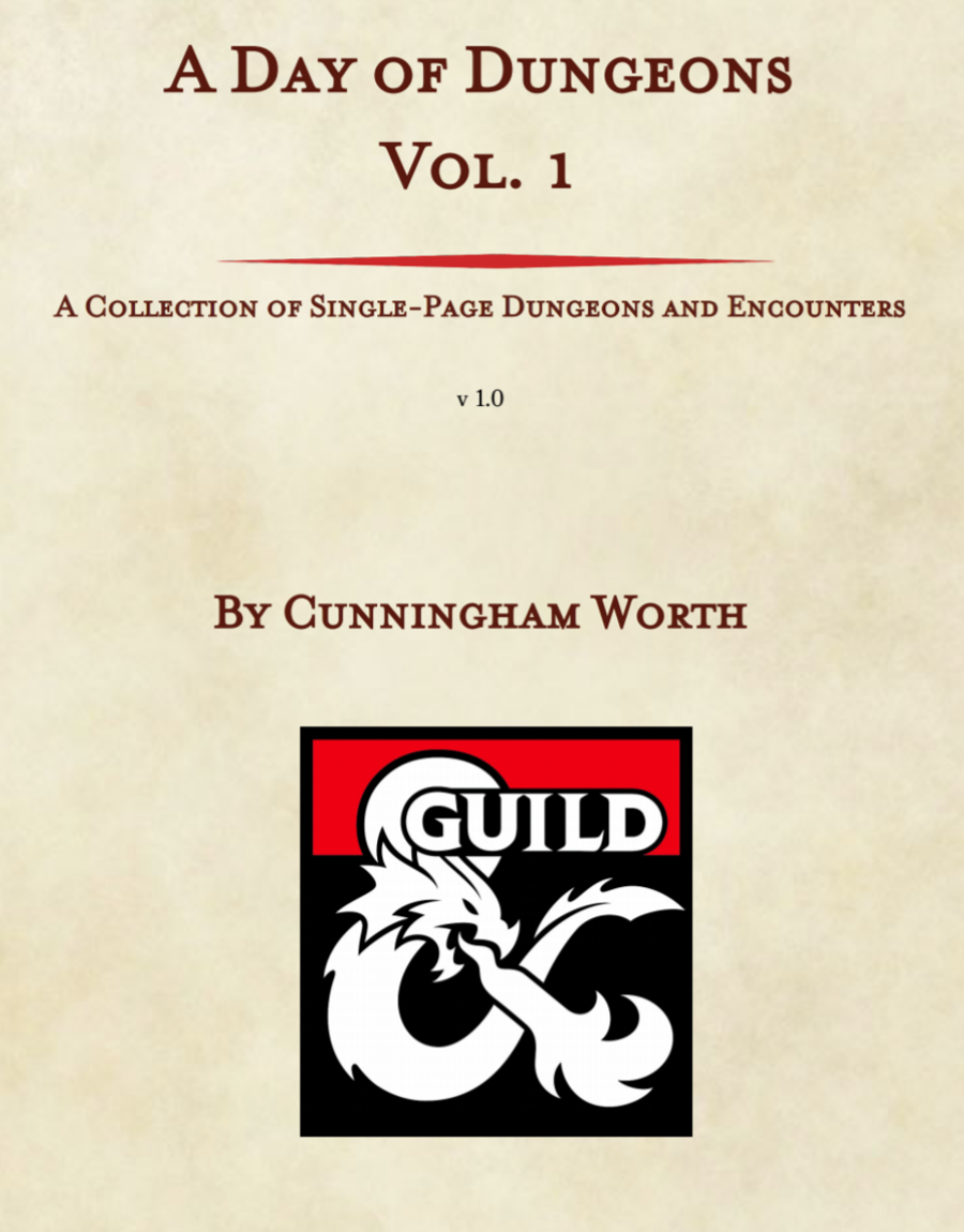 A Day of Dungeons Vol. 1 - Dungeon Masters Guild | DriveThruRPG
