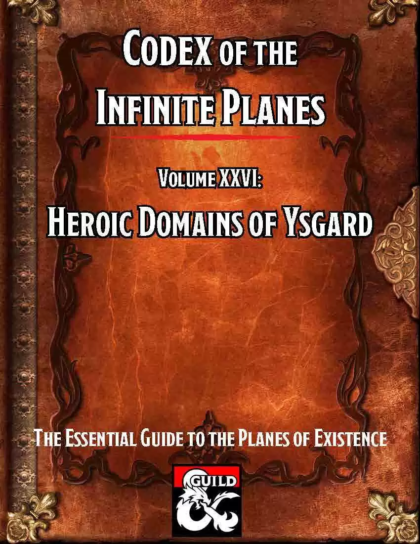 Codex of the Infinite Planes Vol 26 Ysgard - Dungeon Masters Guild ...
