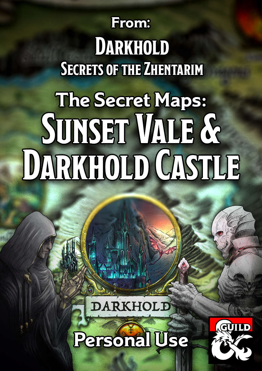 The Secret Maps: Sunset Vale & Darkhold Castle - PERSONAL USE - Dungeon ...
