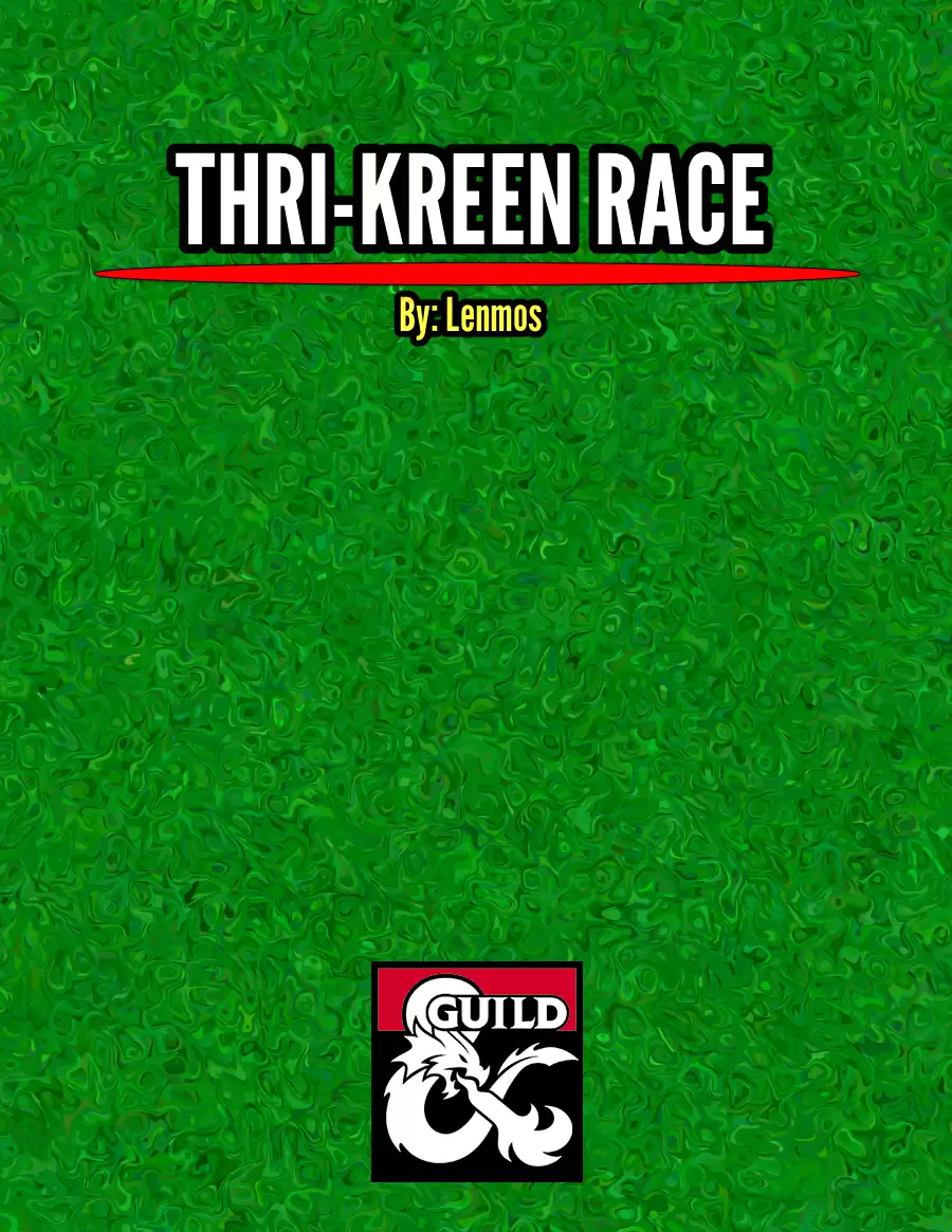 Thri-kreen Race - Dungeon Masters Guild | DriveThruRPG