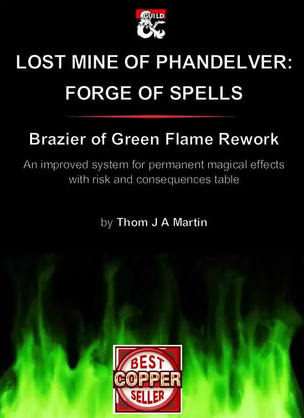 Lost Mine of Phandelver: Forge of Spells - Brazier of Green Flame ...