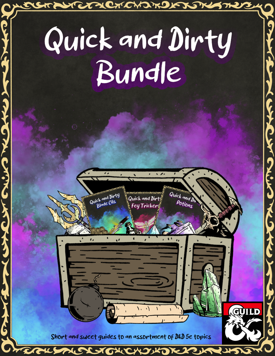 Quick and Dirty [BUNDLE] - Dungeon Masters Guild | DriveThruRPG