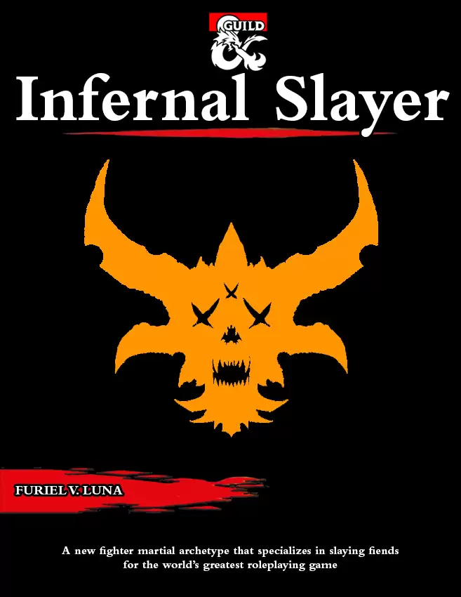The Infernal Slayer Archetype for Fighters [D&D 5e (2024)] - Dungeon ...