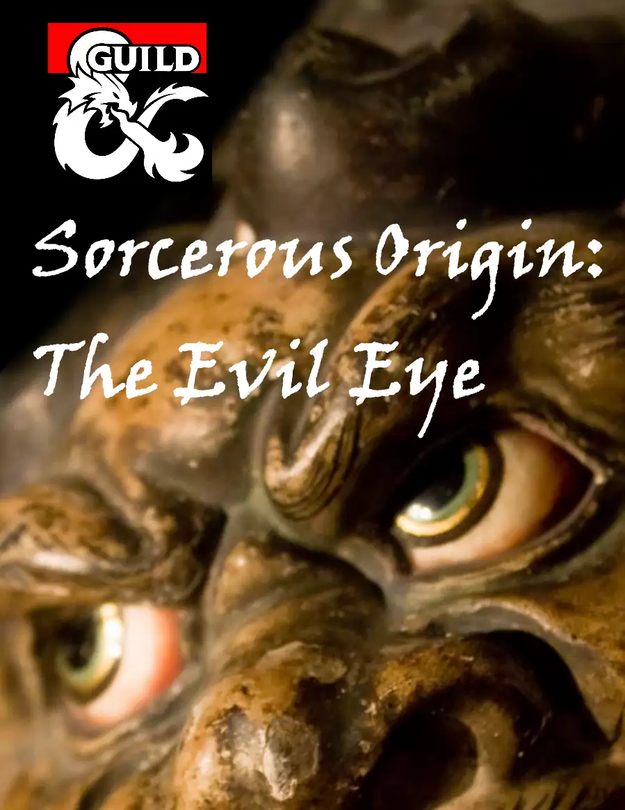 Evil Eye (Sorcerous Origin) (Sorcerer subclass) - Dungeon Masters Guild ...