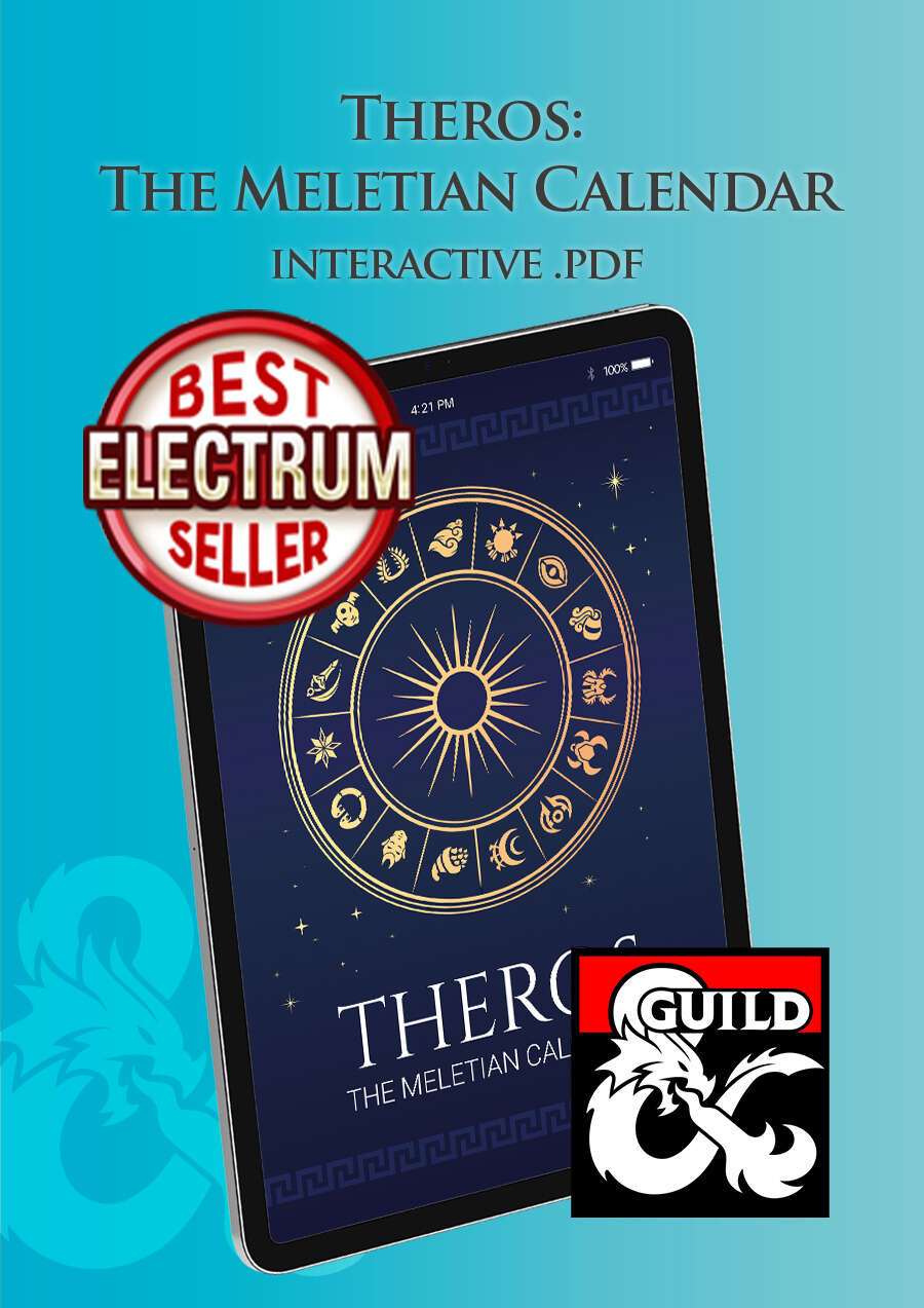Theros - The Meletian Calendar - Dungeon Masters Guild | DriveThruRPG