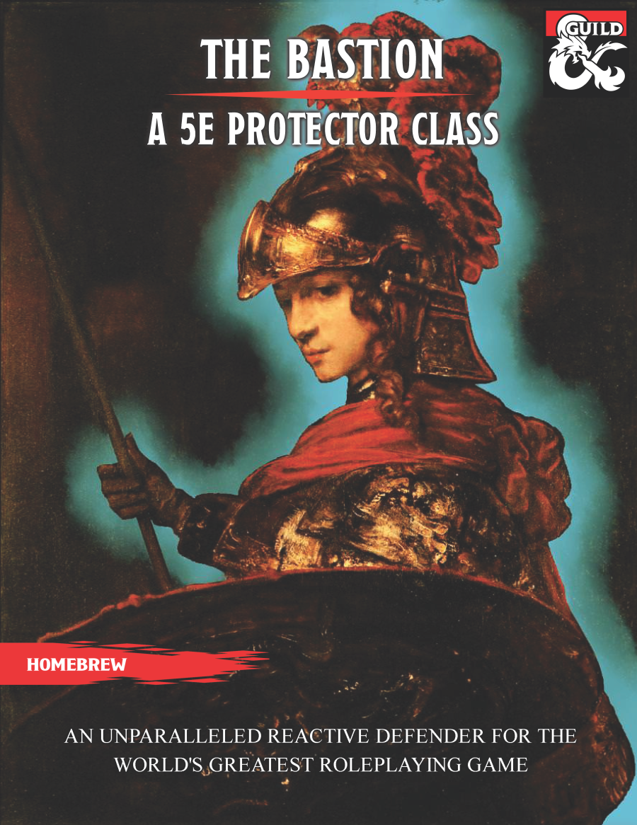 The Bastion: A Protector Class - Dungeon Masters Guild | DriveThruRPG
