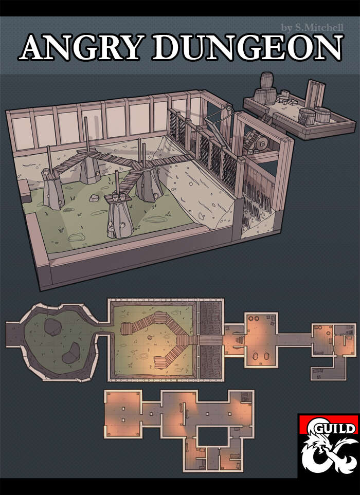 The Angry Dungeon - Dungeon Masters Guild | DriveThruRPG