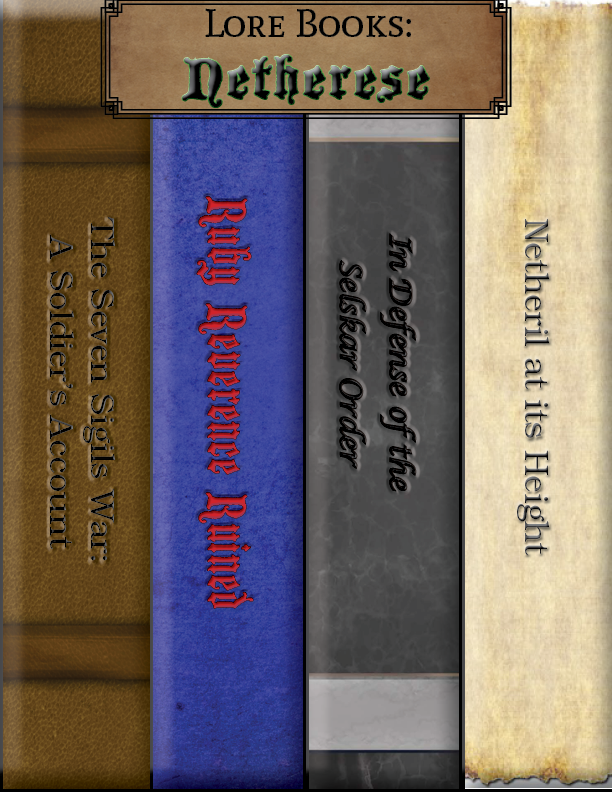 Lore Books: Netherese - Dungeon Masters Guild | DriveThruRPG