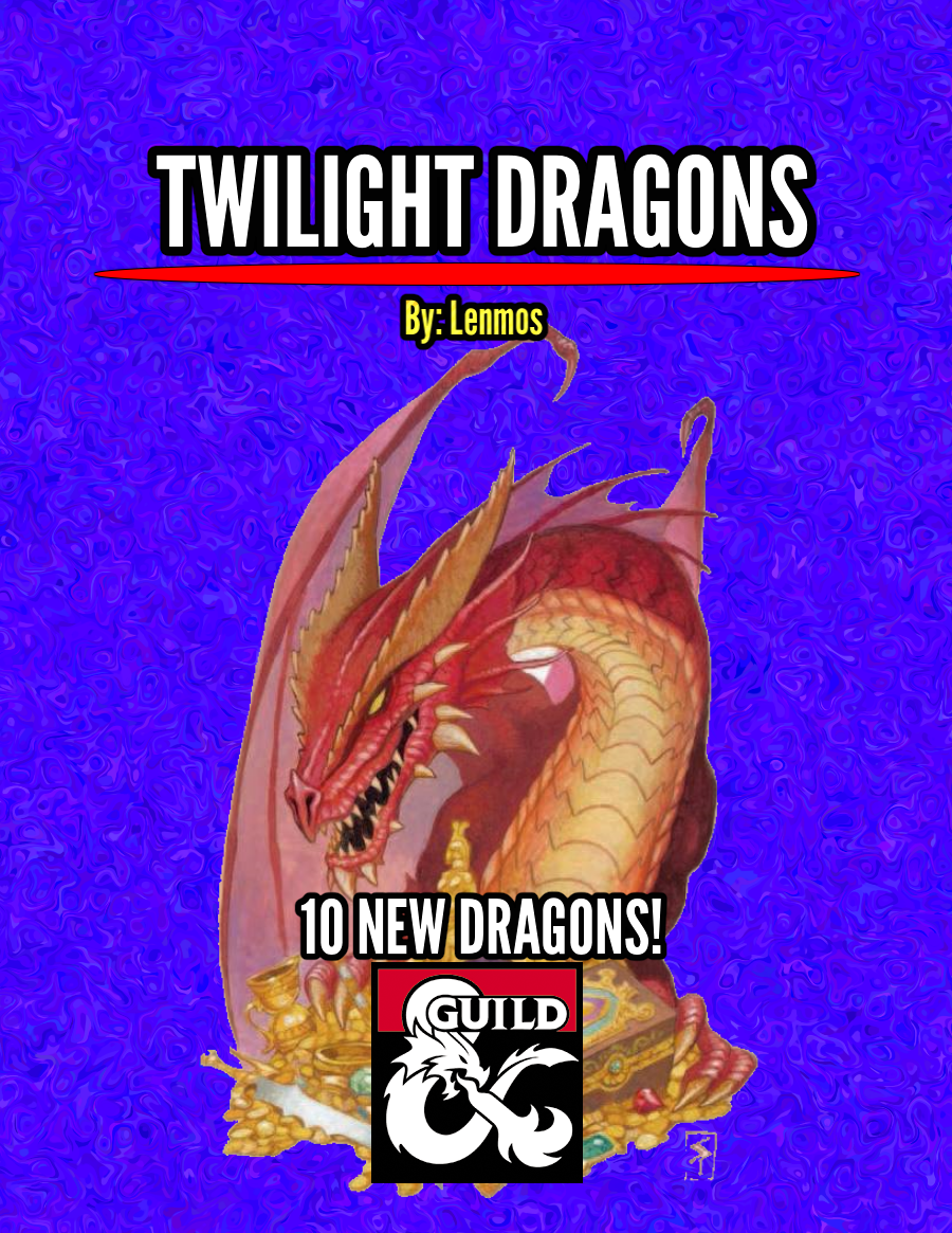 Twilight Dragons - Dungeon Masters Guild | DriveThruRPG