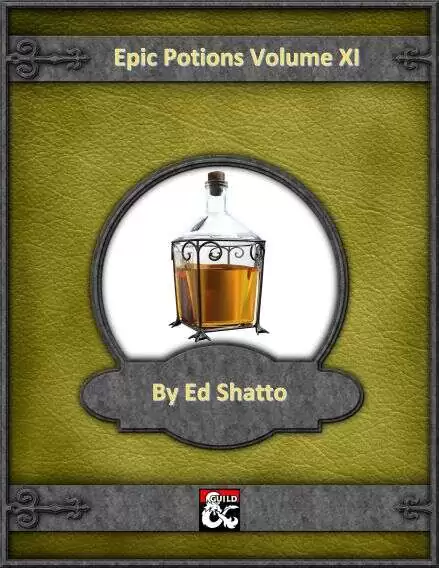 Epic Potions Volume XI - Dungeon Masters Guild | DriveThruRPG
