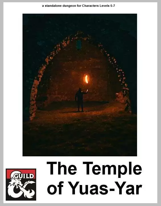 The Temple of Yuas-Yar - Dungeon Masters Guild | DriveThruRPG