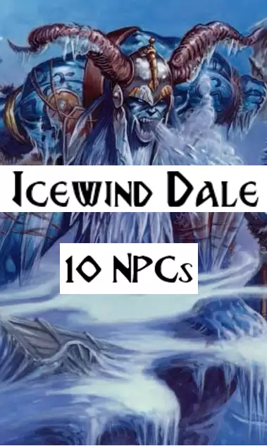 10 Icewind Dale NPCs - Dungeon Masters Guild | DriveThruRPG