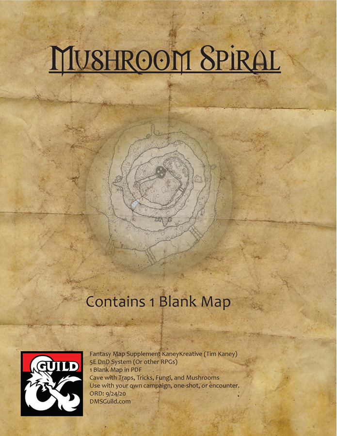 Mushroom Spiral - Dungeon Masters Guild | DriveThruRPG