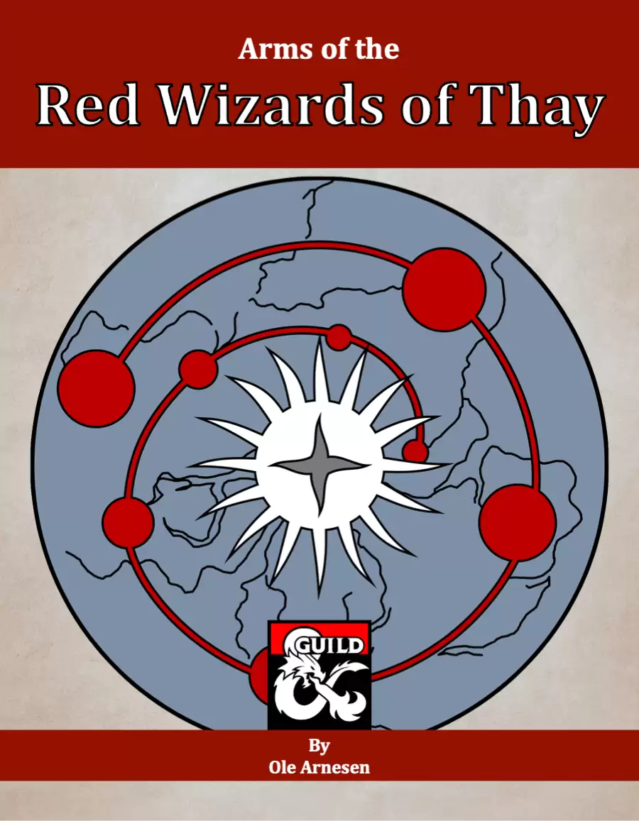 Arms of the Red Wizards of Thay - Dungeon Masters Guild | DriveThruRPG