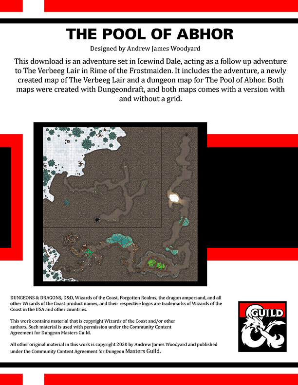 RF06: Rime of the Frostmaiden - The Pool of Abhor - Dungeon Masters ...