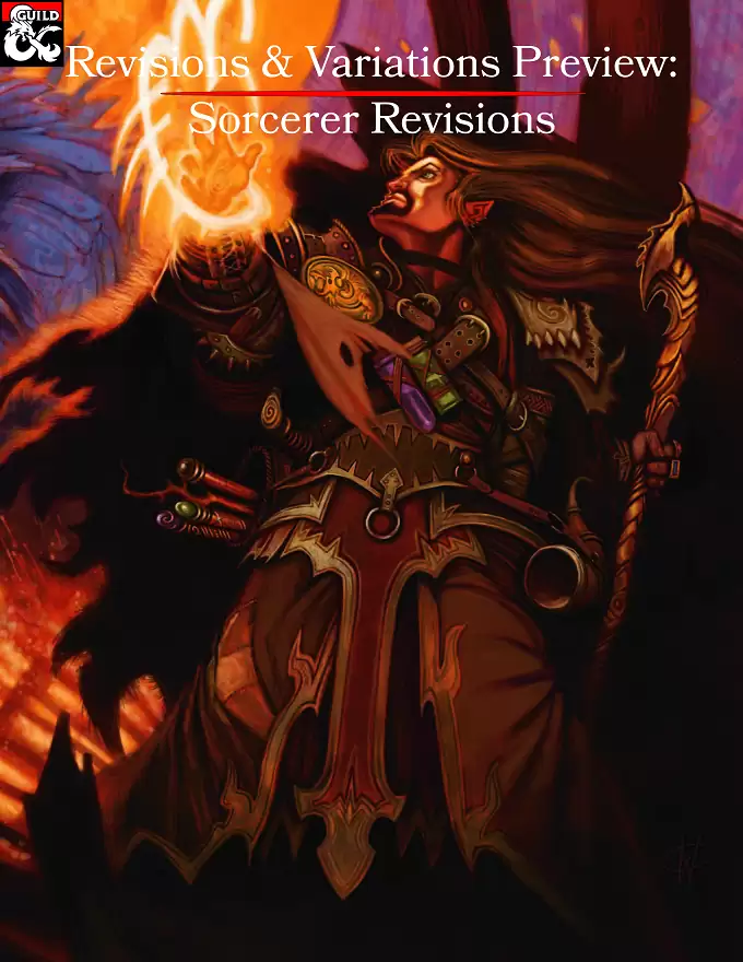 Revisions & Variations Preview: Sorcerer - Dungeon Masters Guild | DriveThruRPG