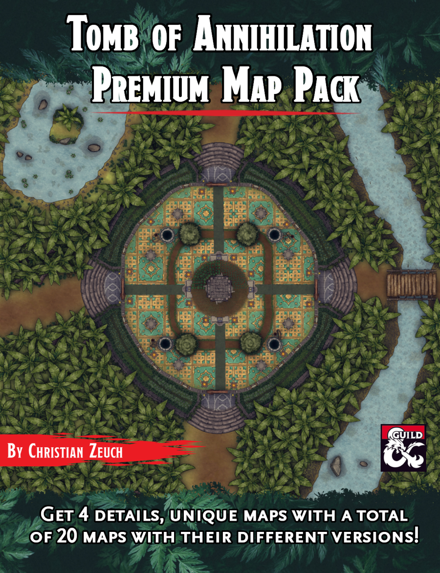 Tomb of Annihilation Premium Map Pack - Dungeon Masters Guild | DriveThruRPG