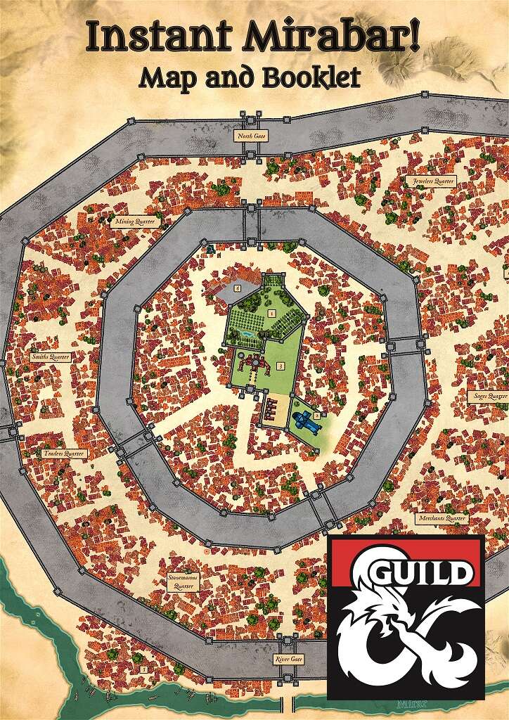 Instant Mirabar! - Dungeon Masters Guild | DriveThruRPG