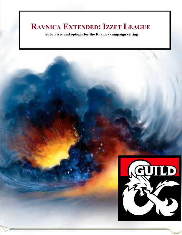 Ravnica Extended: Izzet League - Dungeon Masters Guild | DriveThruRPG