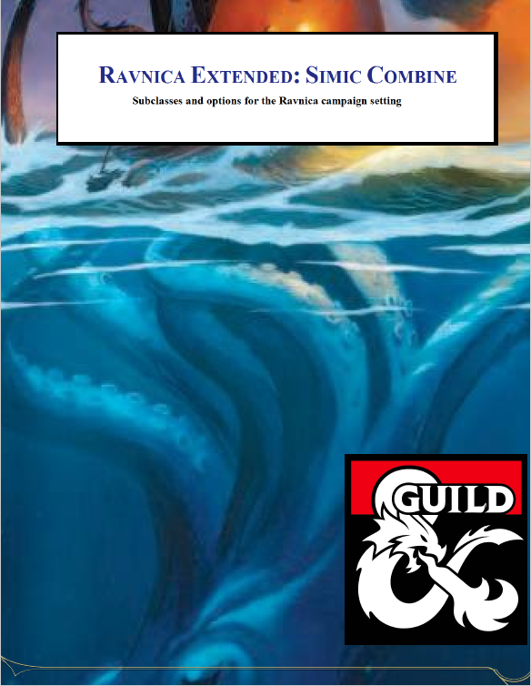 Ravnica Extended: Simic Combine - Dungeon Masters Guild | DriveThruRPG