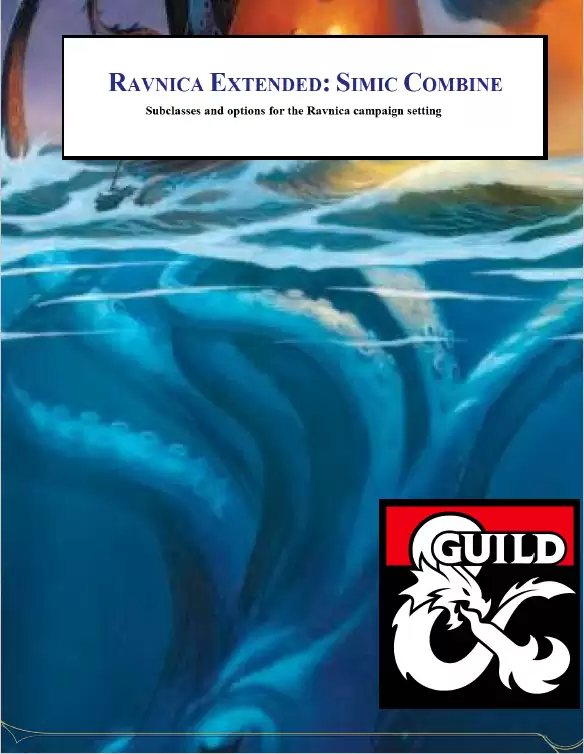 Ravnica Extended: Simic Combine - Dungeon Masters Guild | DriveThruRPG
