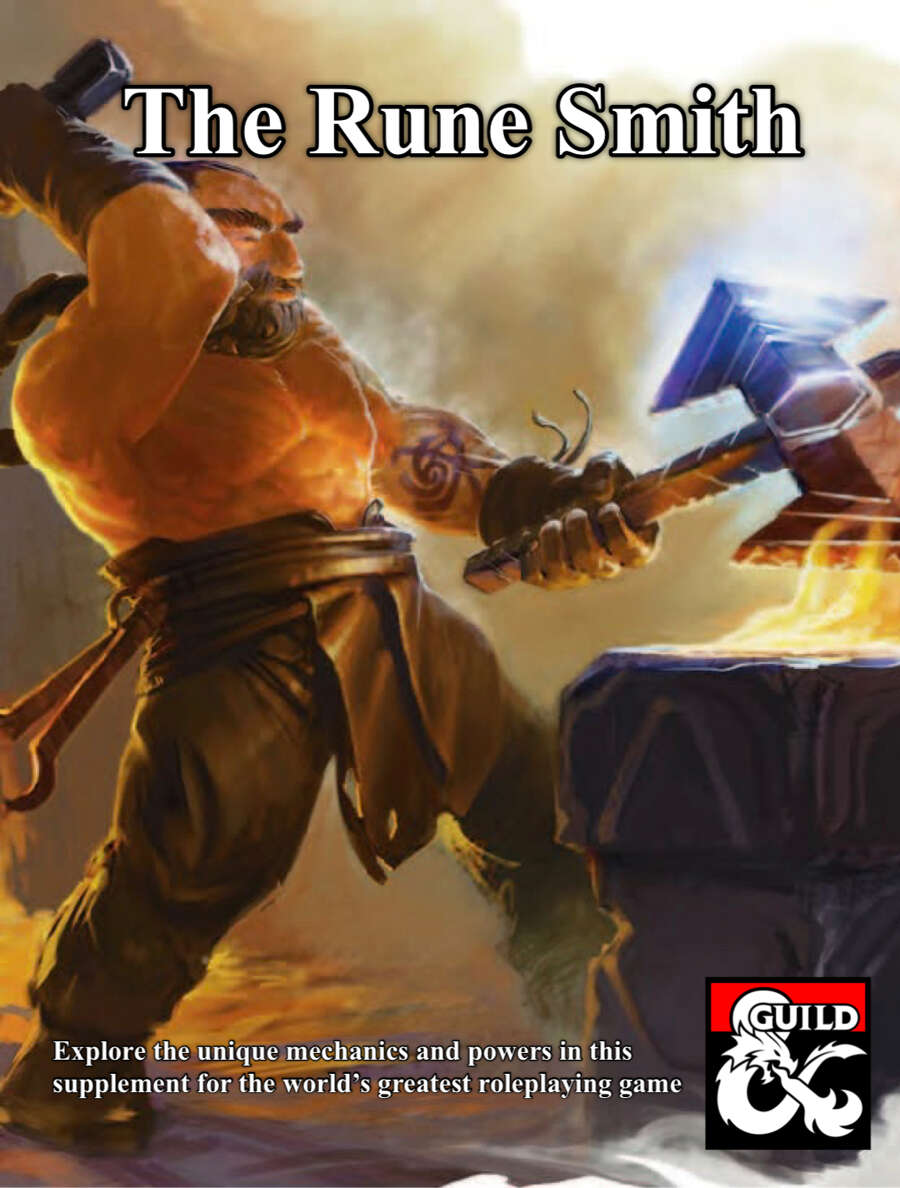 the Rune Smith class - Dungeon Masters Guild | DriveThruRPG