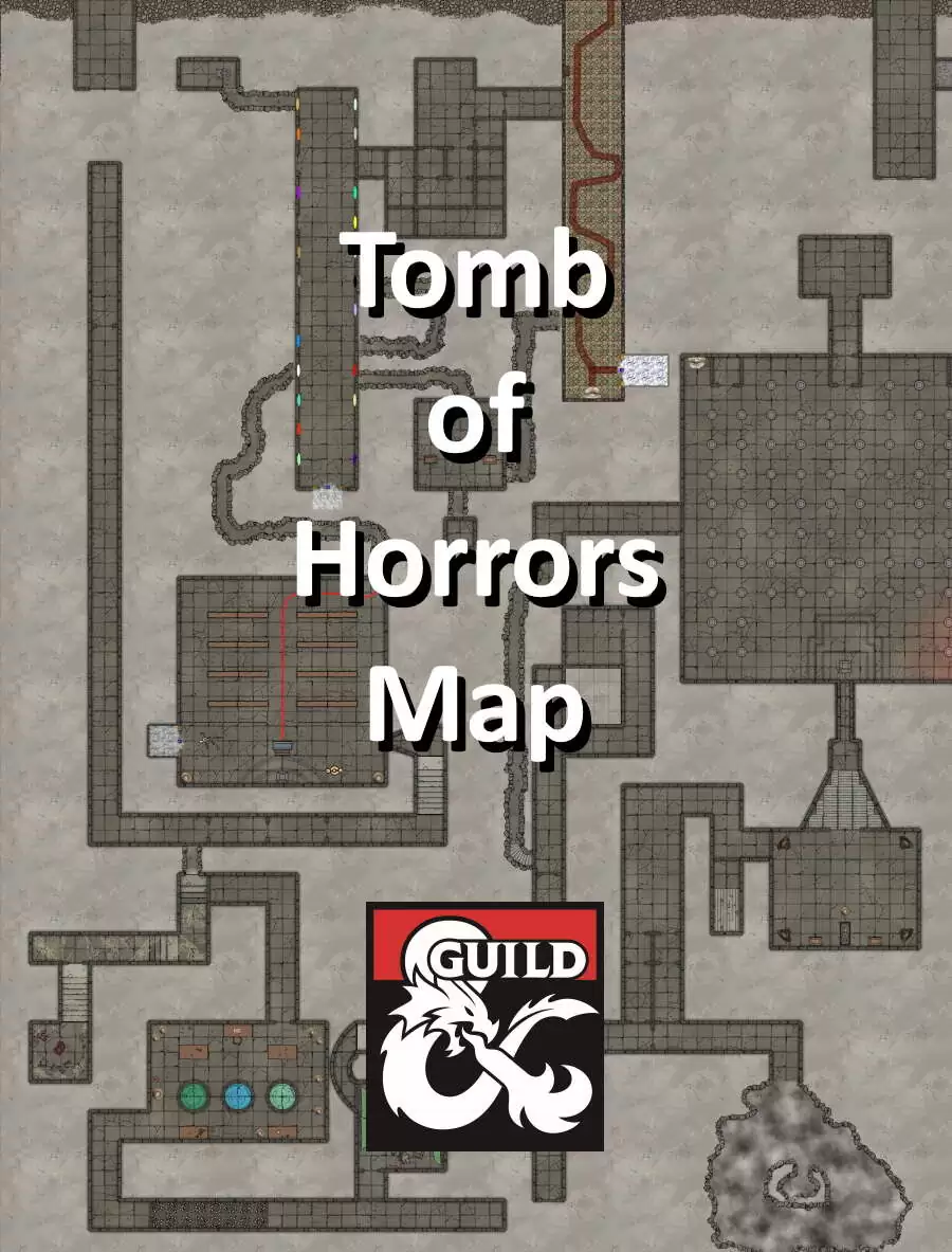 S1 Tomb of Horrors - Map - Dungeon Masters Guild | DriveThruRPG
