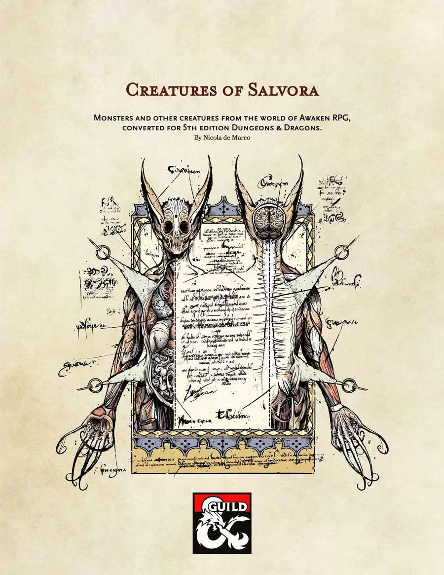 Creatures of Salvora - Dungeon Masters Guild | DriveThruRPG