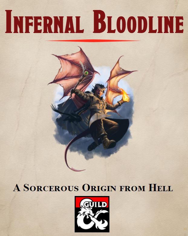 Infernal Bloodline: A Sorcerous Origin from Hell - Dungeon Masters ...