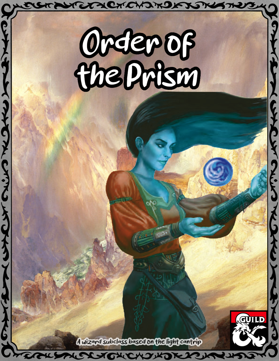 Order of the Prism Wizard (Cantrip Based Subclass) - Dungeon Masters Guild | DriveThruRPG