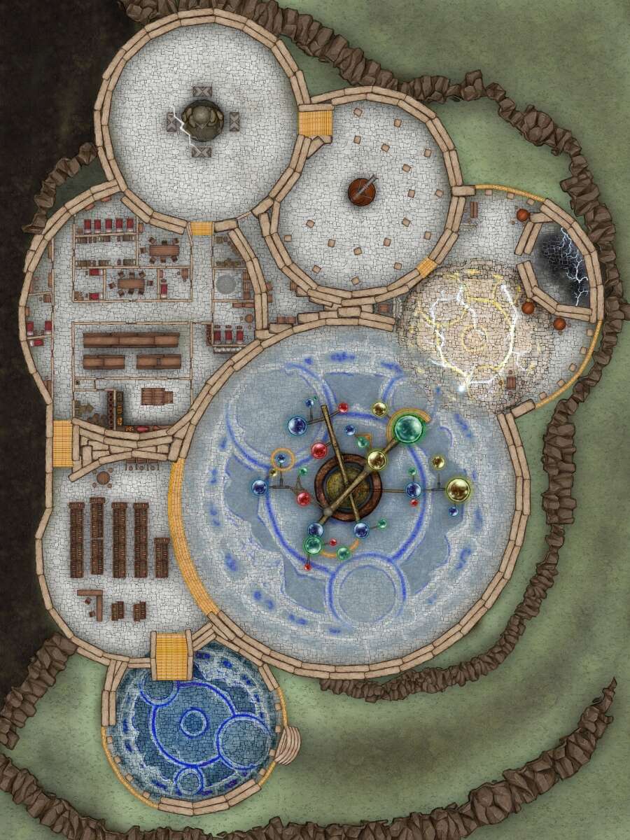 Mythic Odysseys of Theros Map Pack - Dungeon Masters Guild | DriveThruRPG