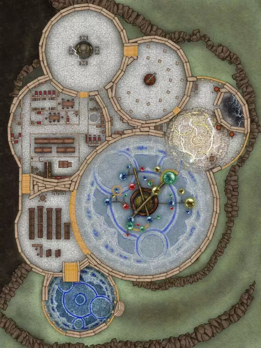 Mythic Odysseys of Theros Map Pack - Dungeon Masters Guild | DriveThruRPG