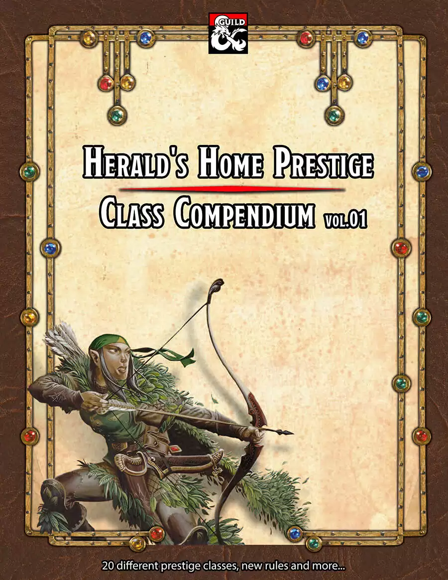 Prestige Class Compendium Vol.01 - Dungeon Masters Guild | DriveThruRPG