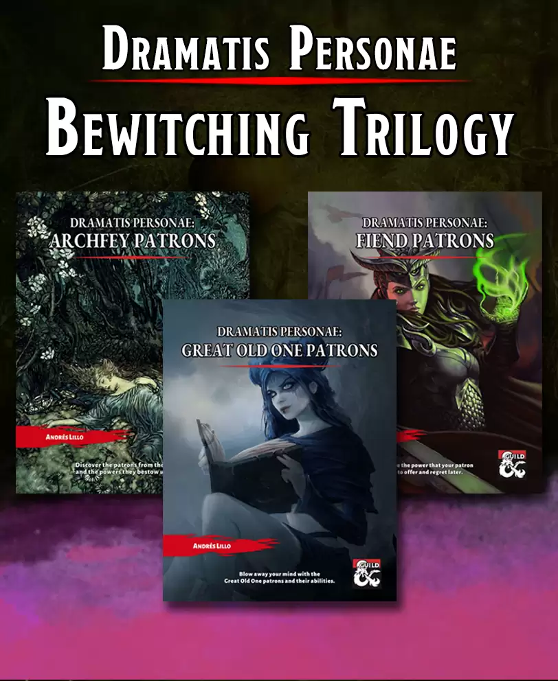 Dramatis Personae: Bewitching Trilogy [BUNDLE] - Dungeon Masters Guild ...
