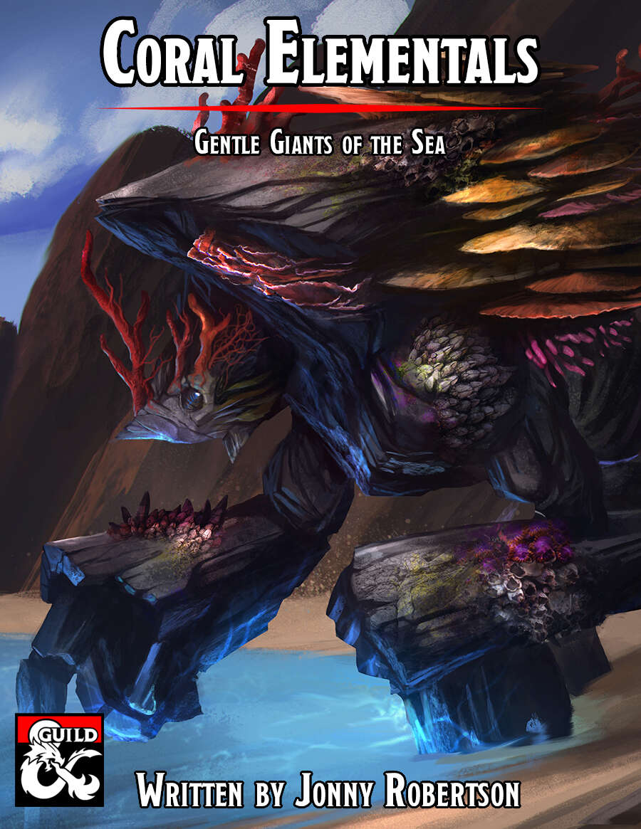 Coral Elementals - Dungeon Masters Guild | DriveThruRPG
