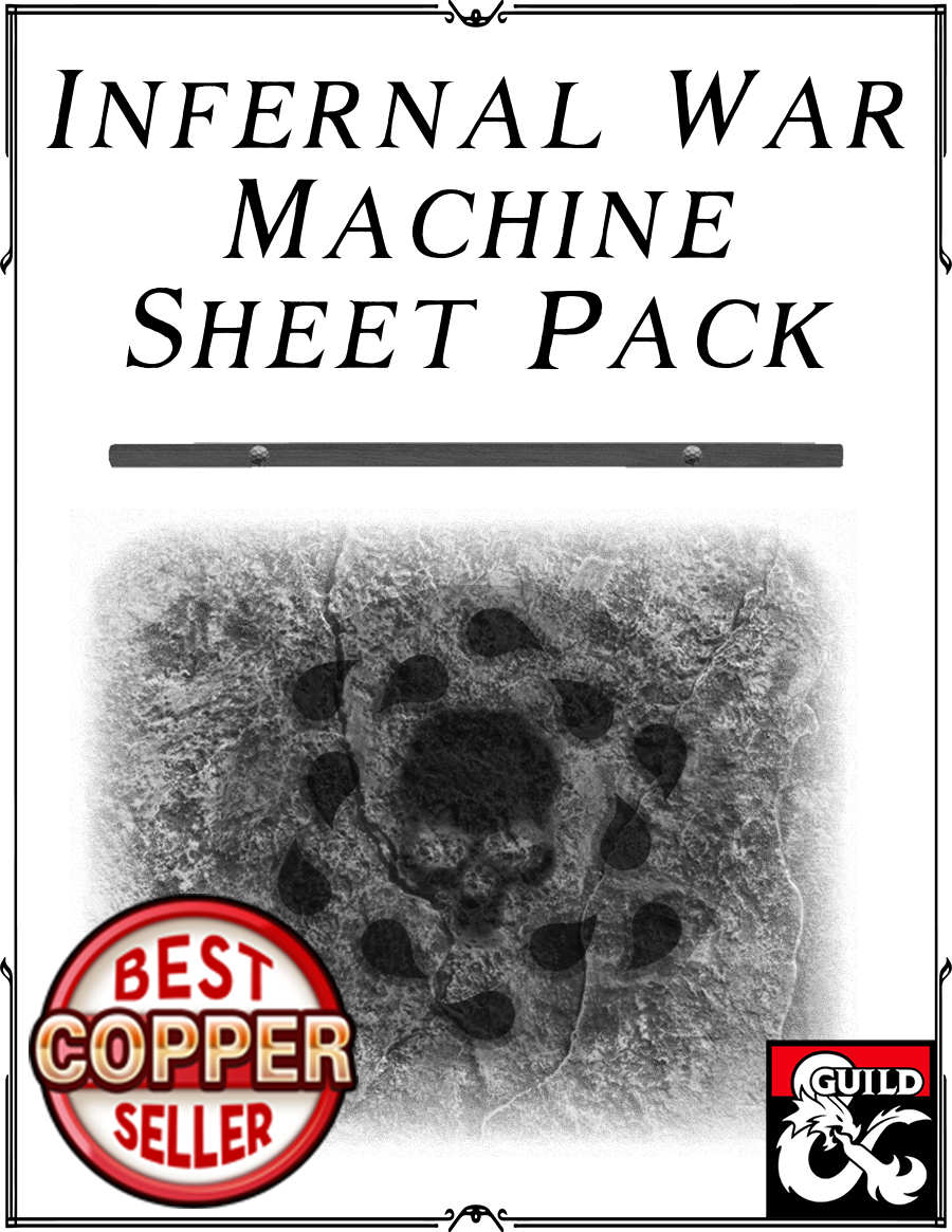 Infernal War Machine Sheet Pack - Dungeon Masters Guild | DriveThruRPG
