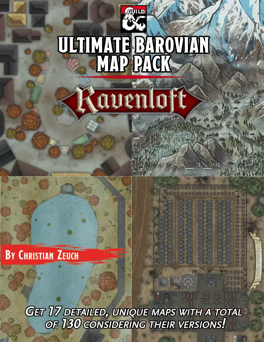 Ultimate Barovian Map Pack [BUNDLE] - Dungeon Masters Guild | DriveThruRPG