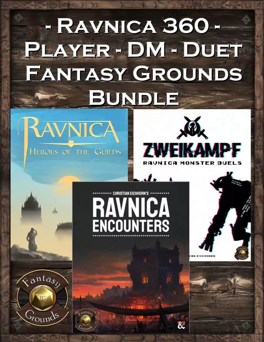 Ravnica 360 Fantasy Grounds [BUNDLE] - Dungeon Masters Guild | DriveThruRPG