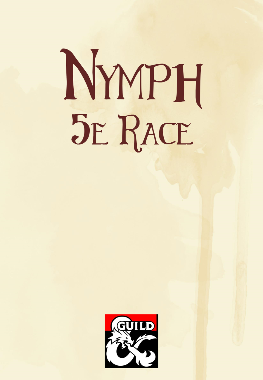 Nymph (5e Race) - Dungeon Masters Guild | DriveThruRPG