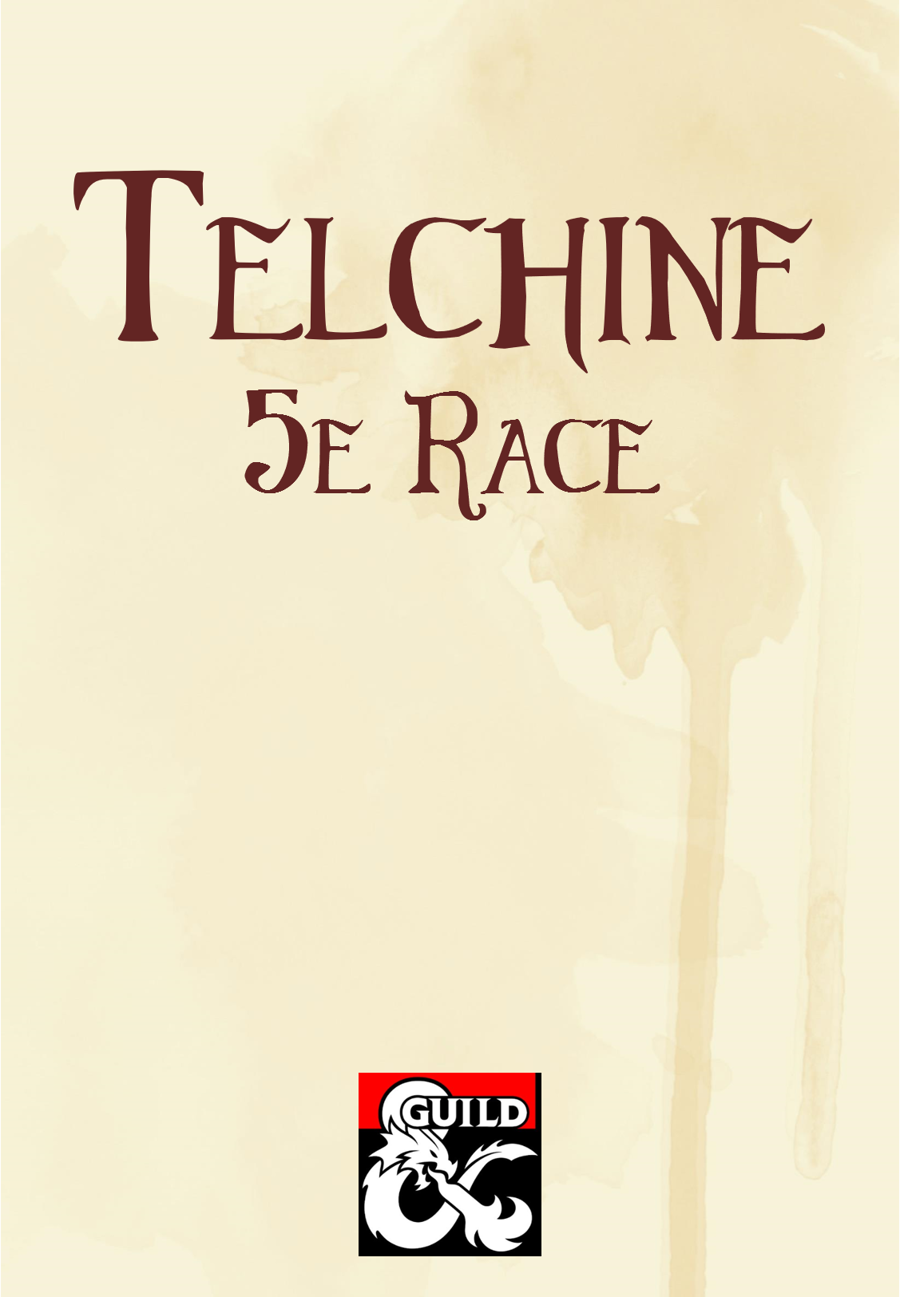Telchine (5e Race) - Dungeon Masters Guild | DriveThruRPG
