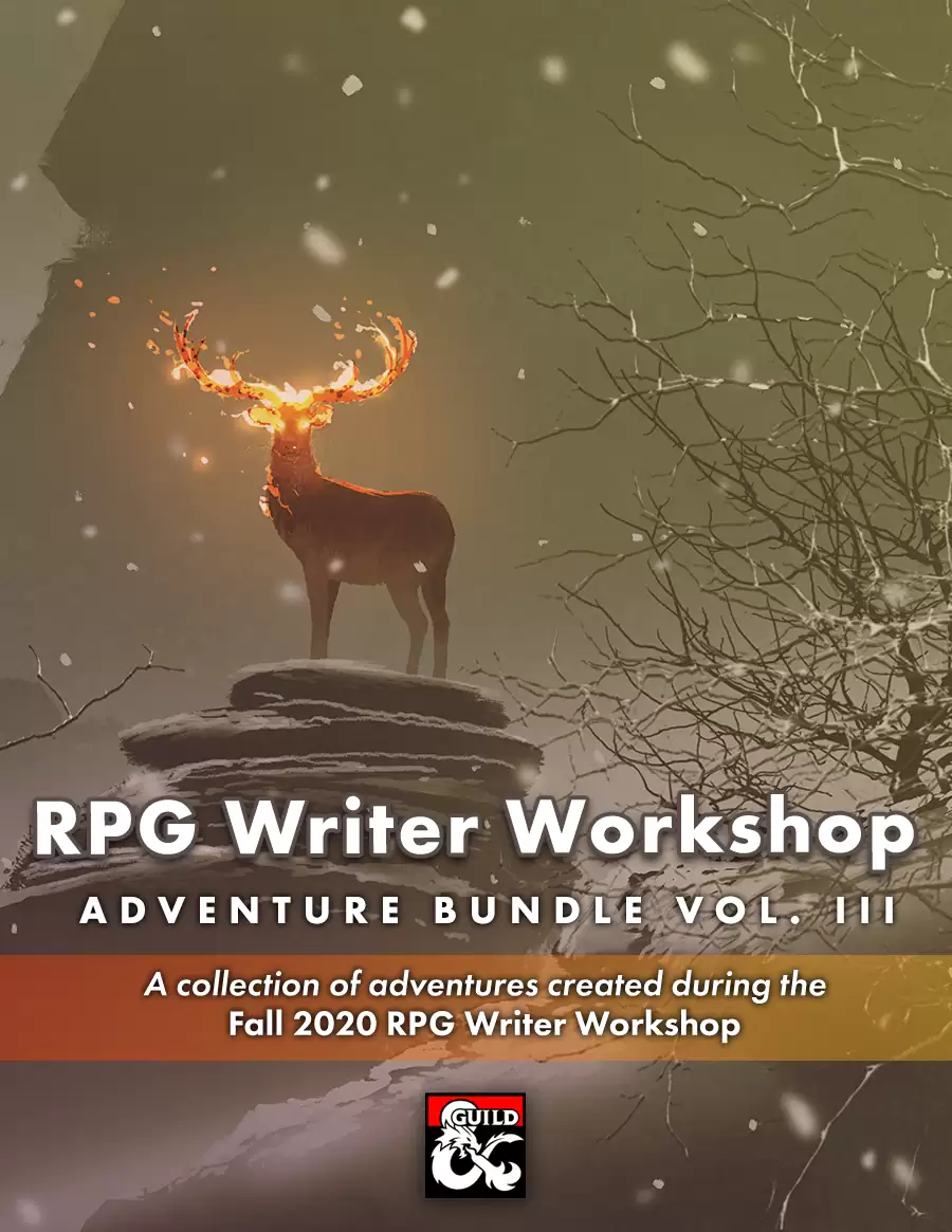 RPG Writer Workshop Fall 2020 Vol. III [BUNDLE] - Dungeon Masters Guild ...