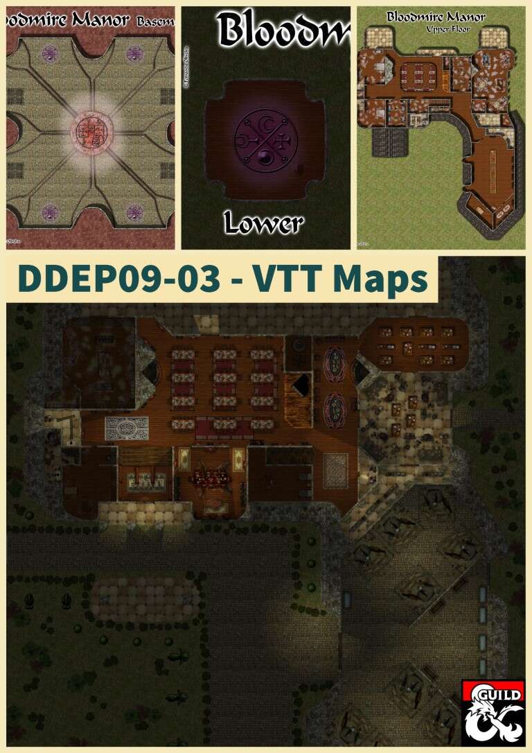 DDEP09-03 - VTT Maps - Dungeon Masters Guild | DriveThruRPG