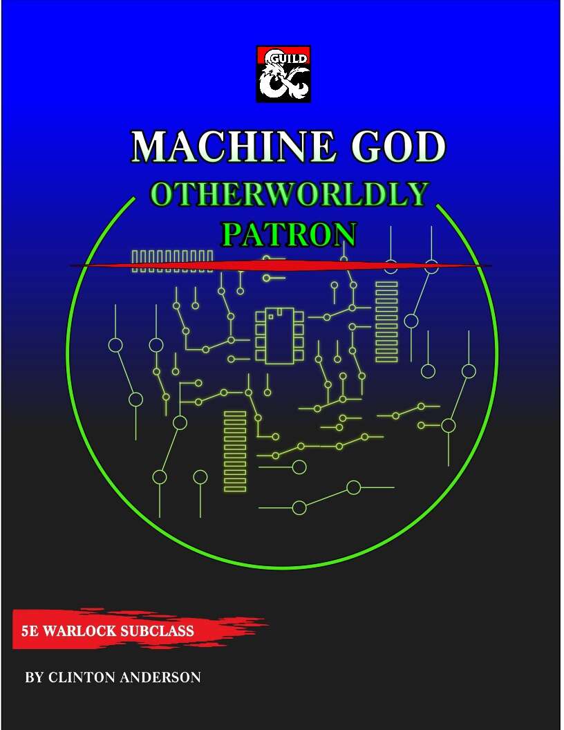 Otherworldly Patron Machine God - Dungeon Masters Guild | DriveThruRPG