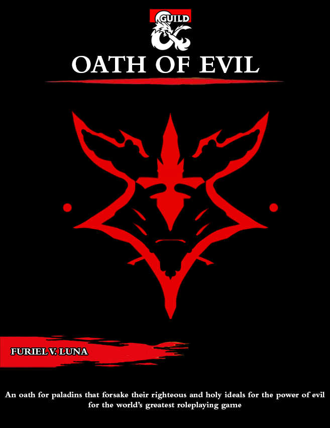 The Oath of Evil for Paladins [D&D 5e (2024)] - Dungeon Masters Guild ...