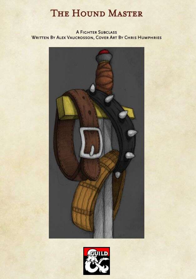 The Hound Master - Dungeon Masters Guild | DriveThruRPG